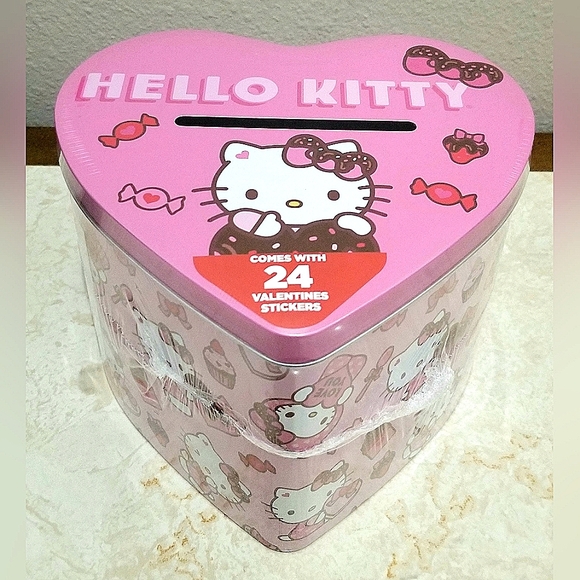 Sanrio | Holiday | Hello Kitty Valentines Day Heart Mailbox Tin | Poshmark
